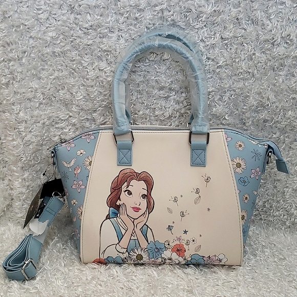 Loungefly | Bags | Nwt Loungefly Beauty And The Beast Satchel Crossbody ...